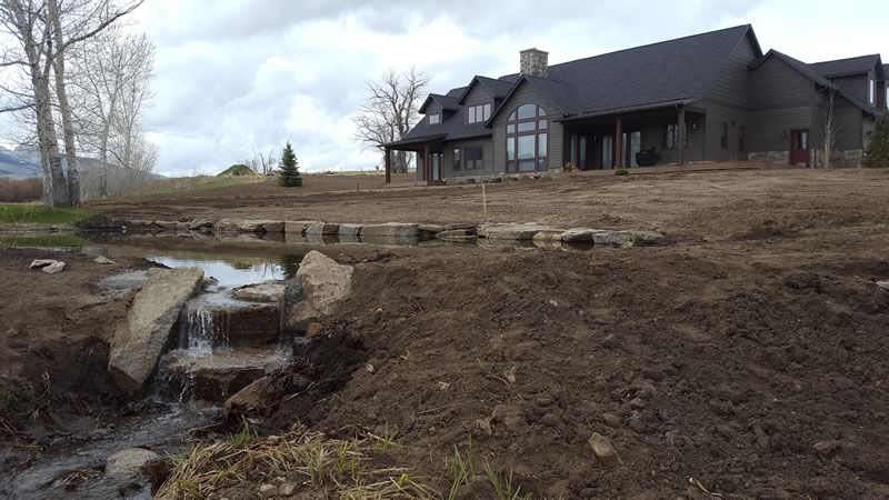 Pony Landscaping Project - Wagner & Company Landscape Construction & Design