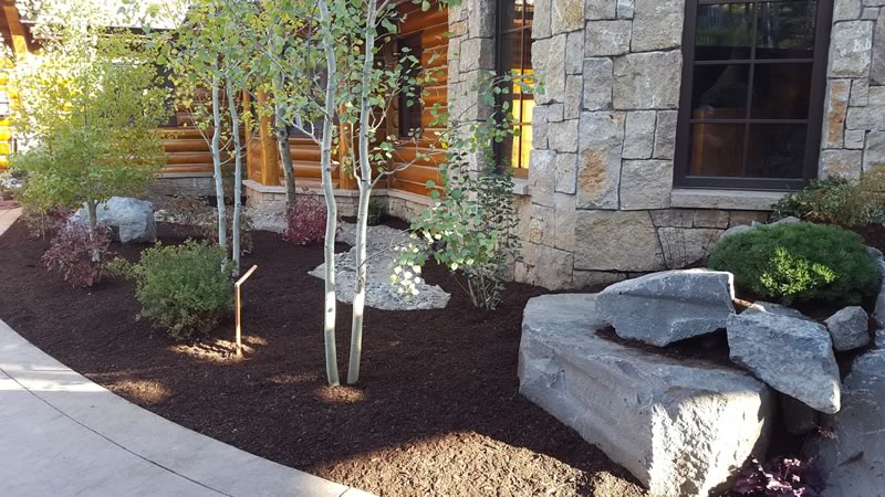 Big Sky Landscaping Project | Wagner & Company Landscape Construction ...